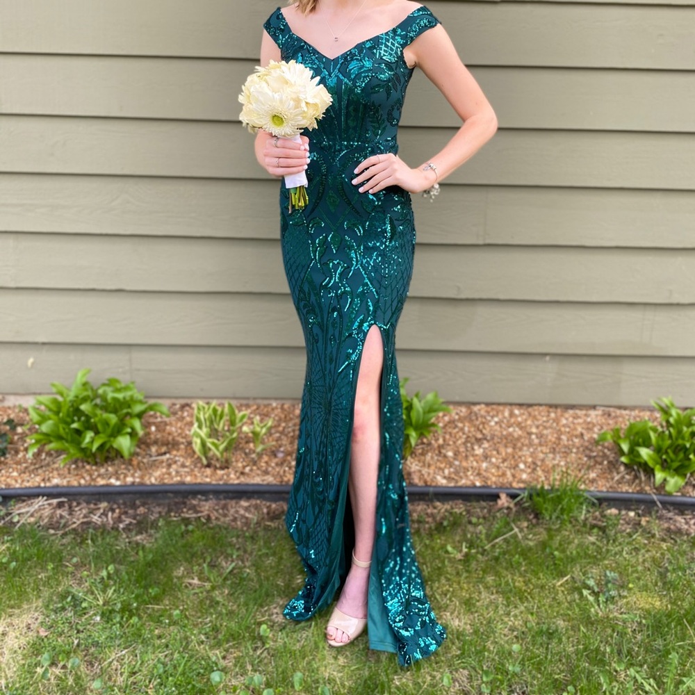 Green Prom Dress - Gem